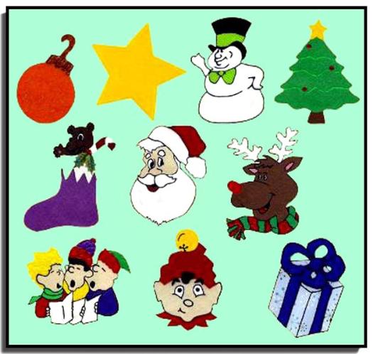 Santa, Santa, What Do You See? Storytelling Felt Set